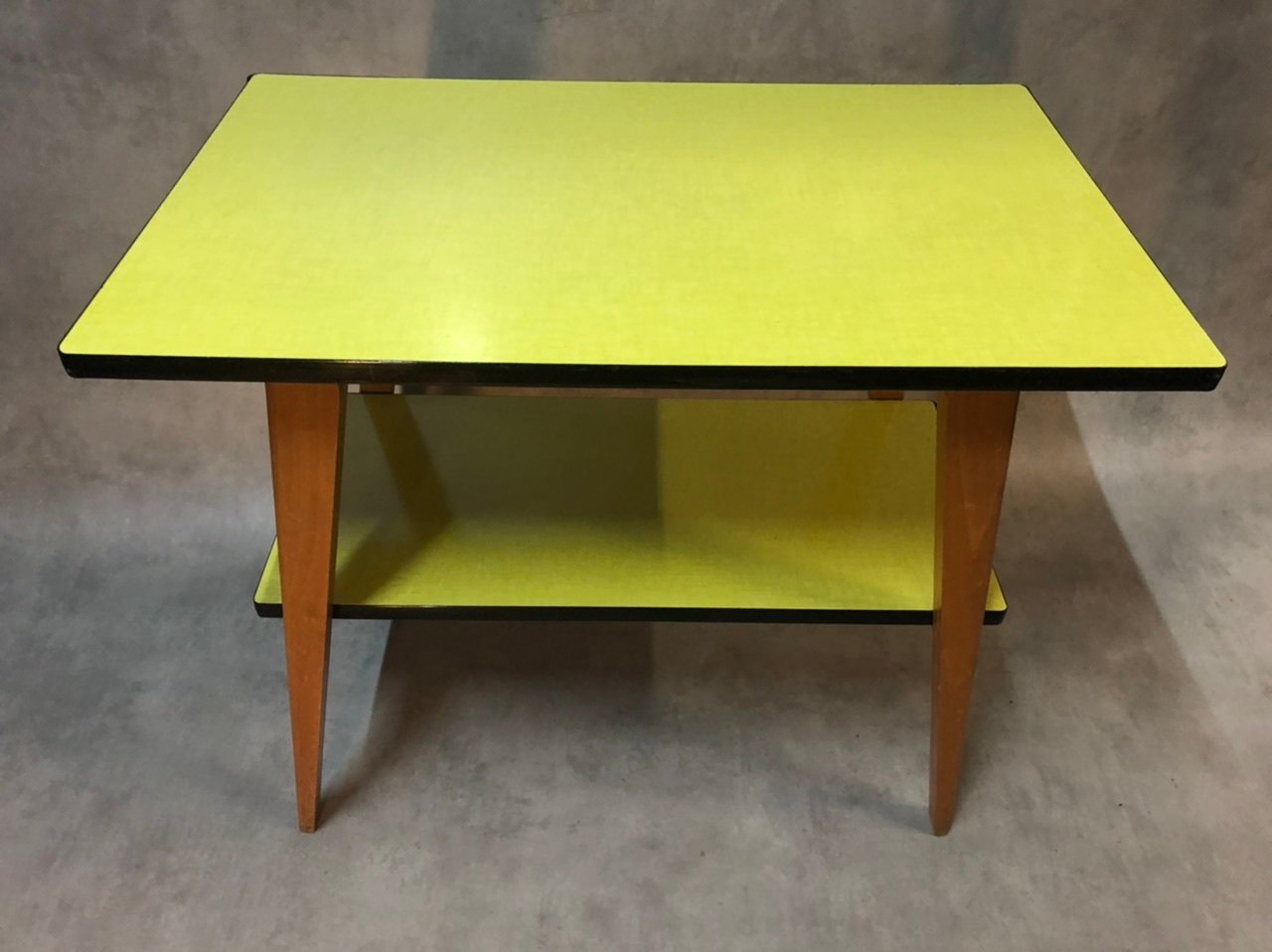 Formica Compass Console Table, 1950s for sale at Pamono