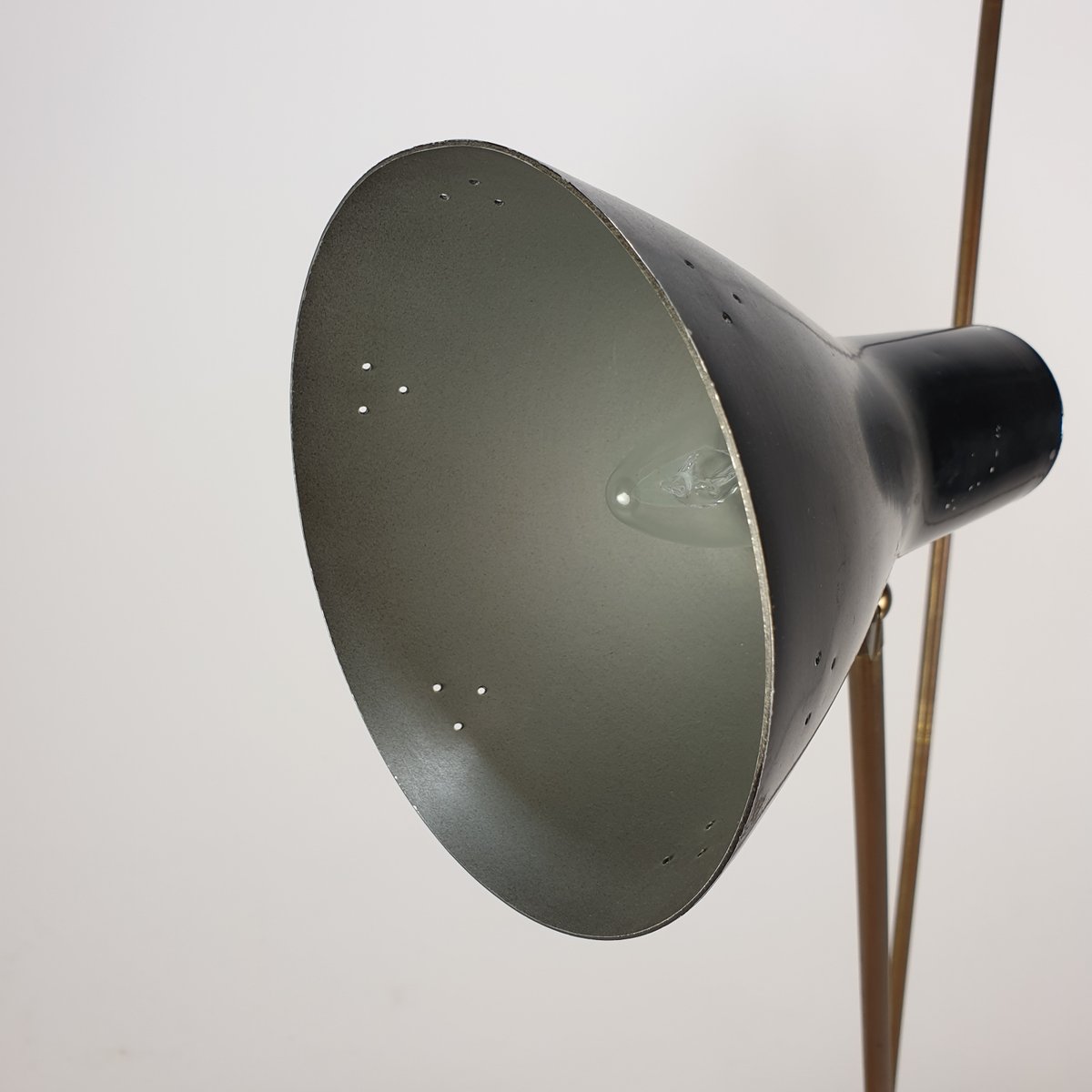 Italian Side Table with 3 Adjustable Light Sconces, 1960s for sale at ...