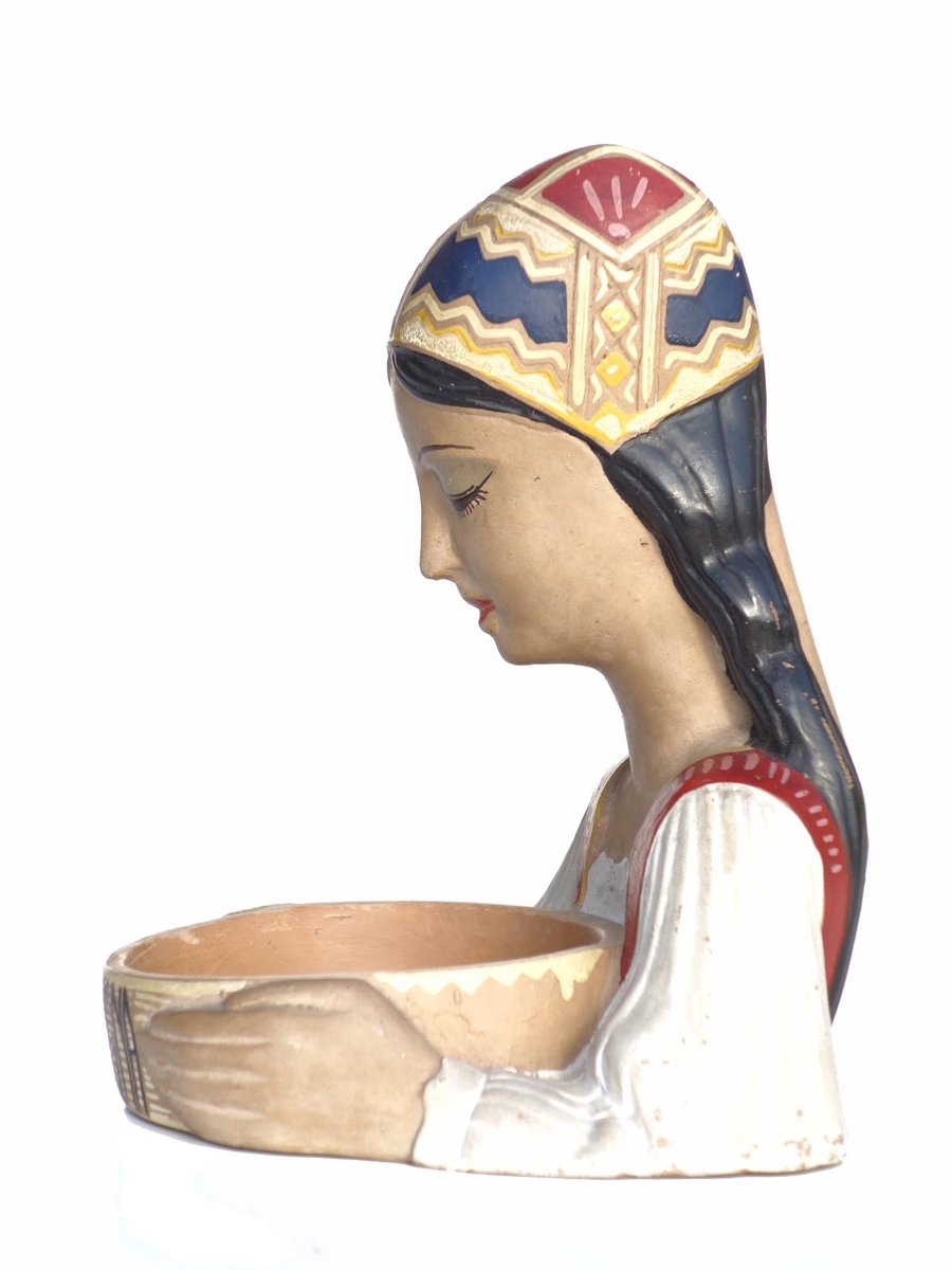 Mid-Century Ceramic Figure by Paolo Loddo, 1950s for sale at Pamono