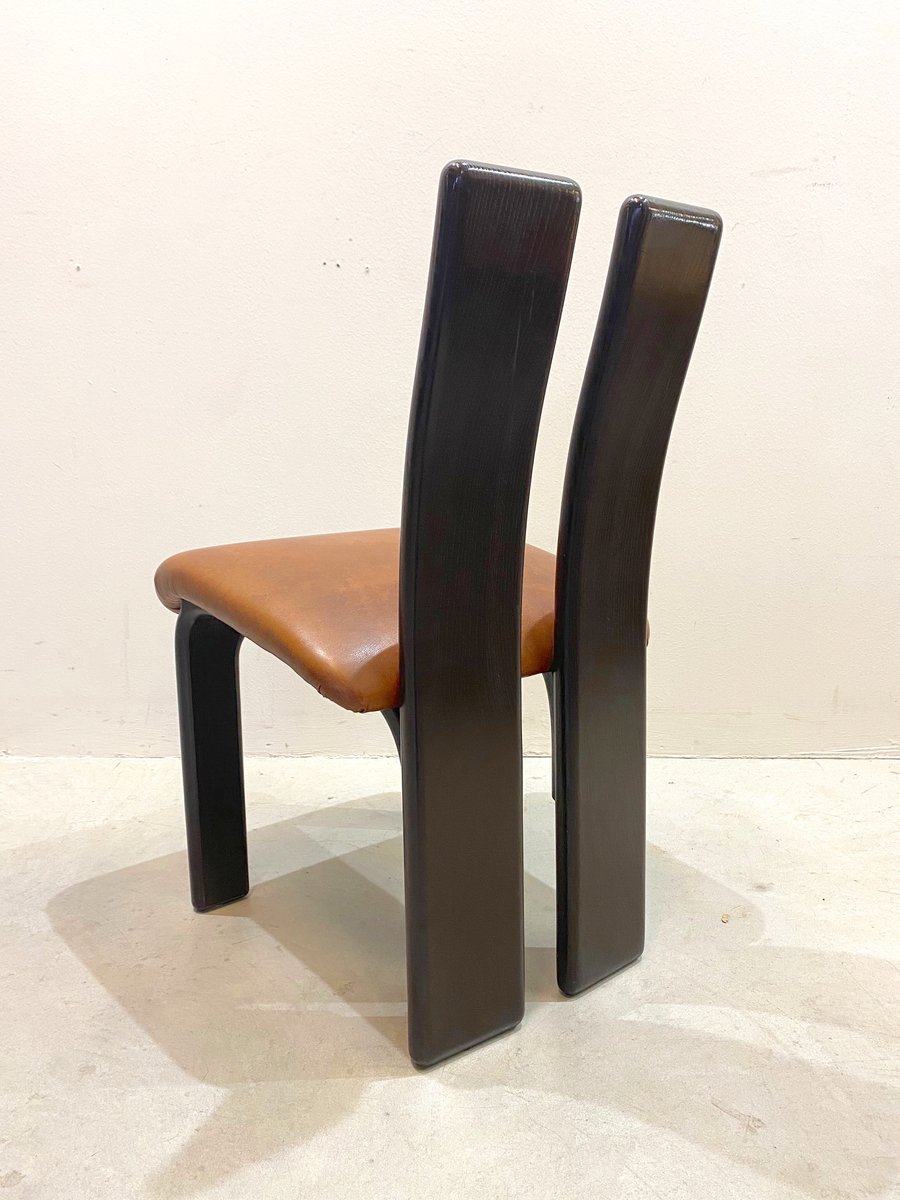 Vintage Dining Chairs, 1980s, Set of 4 for sale at Pamono