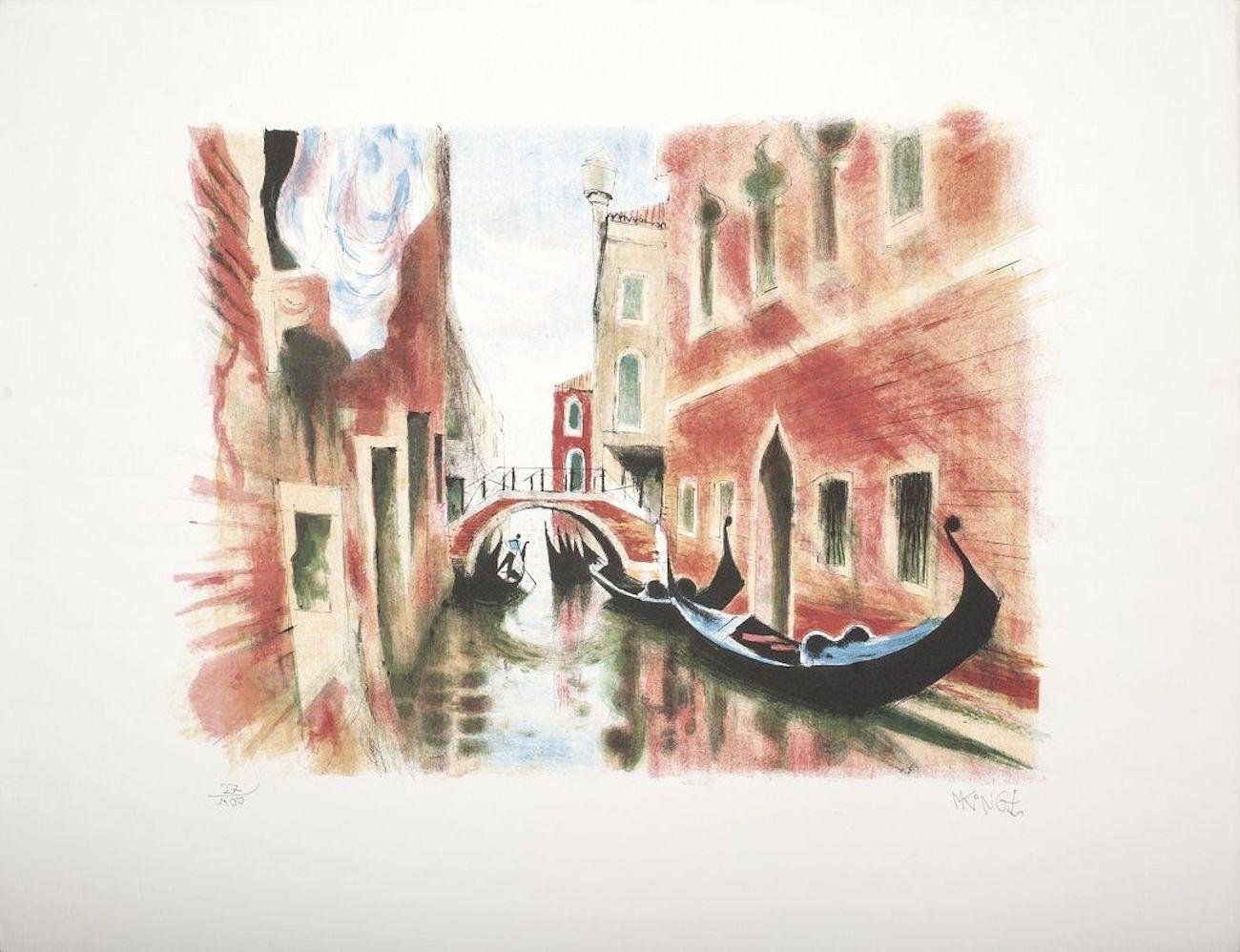 Venice - Original Lithograph 1960s 1960s for sale at Pamono