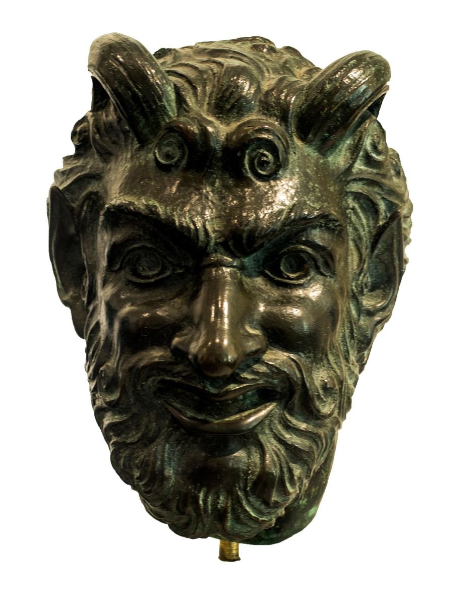 Satiro - Original Bronzeskulptur von Giulio Aristide Sartorio bei ...
