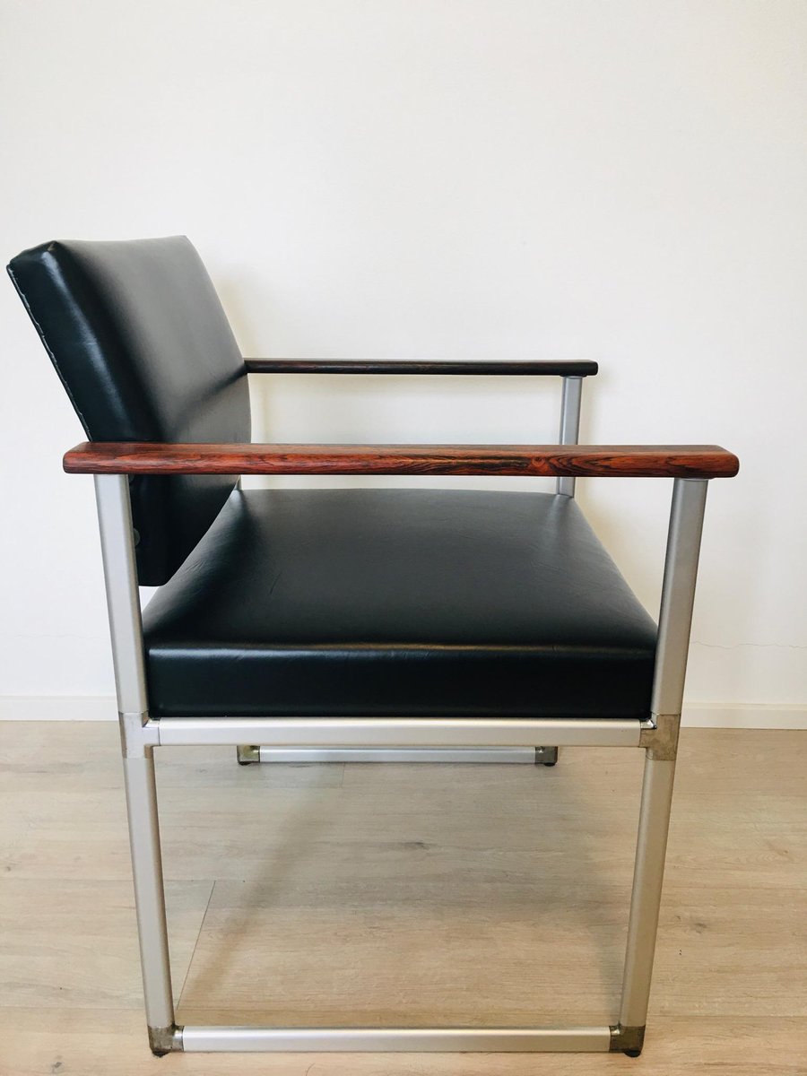 German Rosewood Lounge Chair from Lubke, 1960s for sale at Pamono