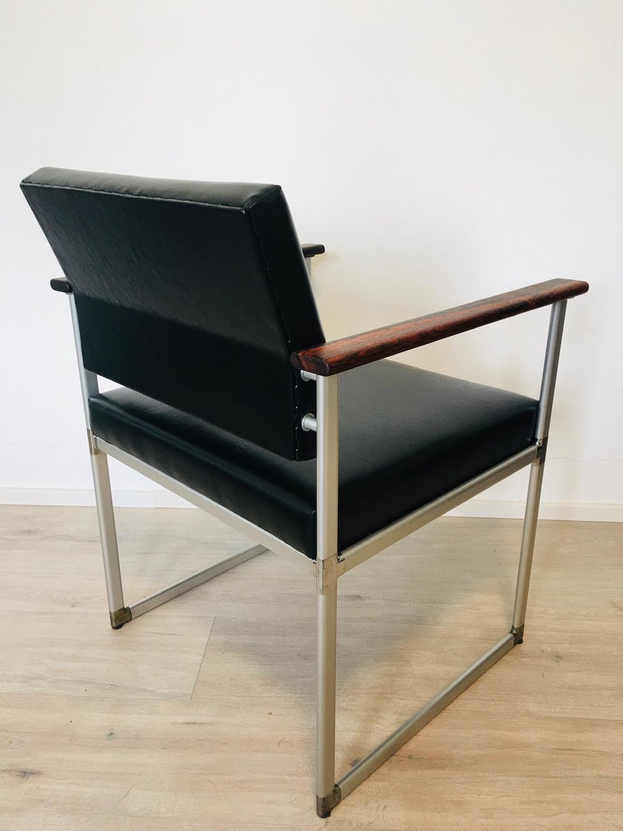 German Rosewood Lounge Chair from Lubke, 1960s for sale at Pamono