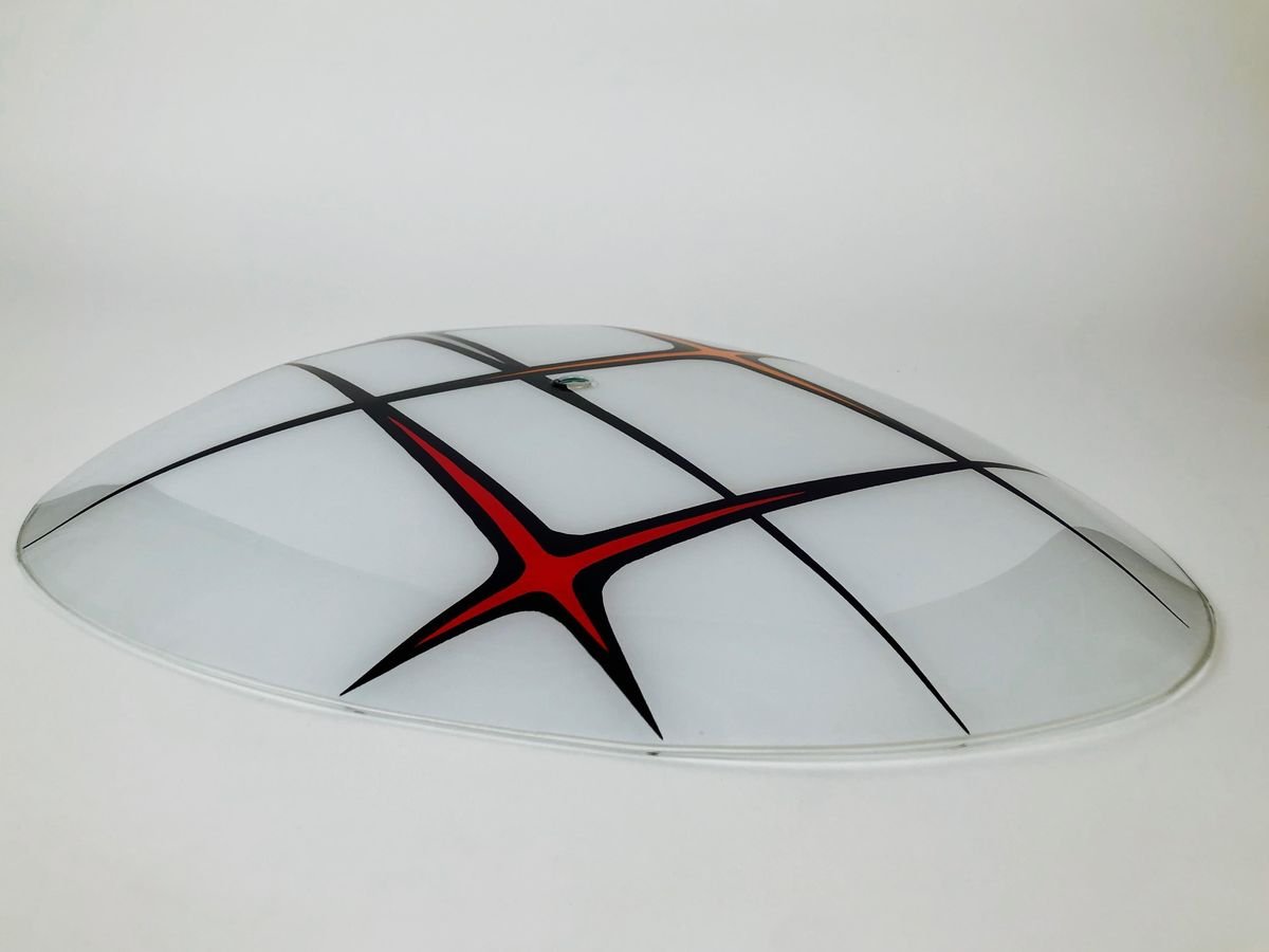 Vintage Glass Plate Wall Light from Designfornication, 1956 for sale at ...