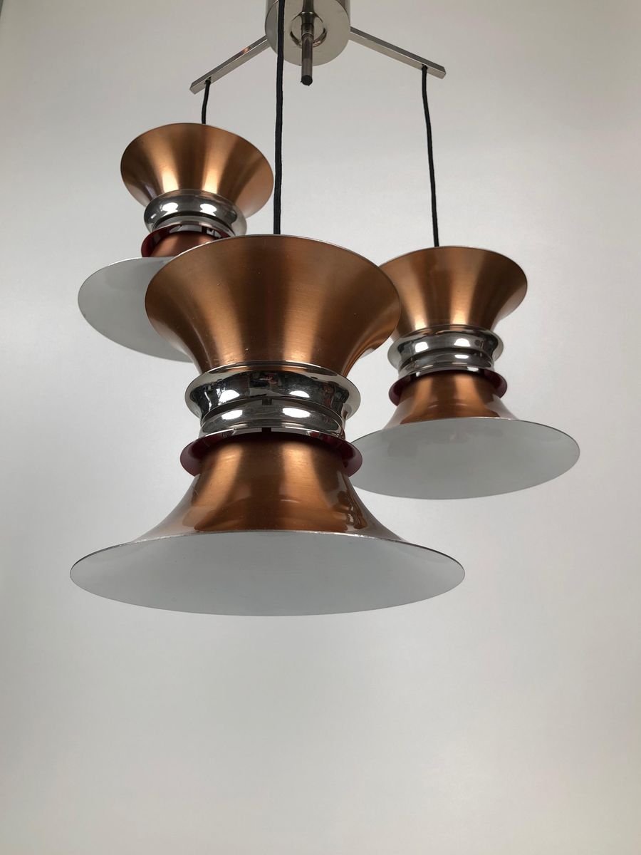3 Element Pendant Light from Carl Thor for Granhaga, 1960s for sale at ...