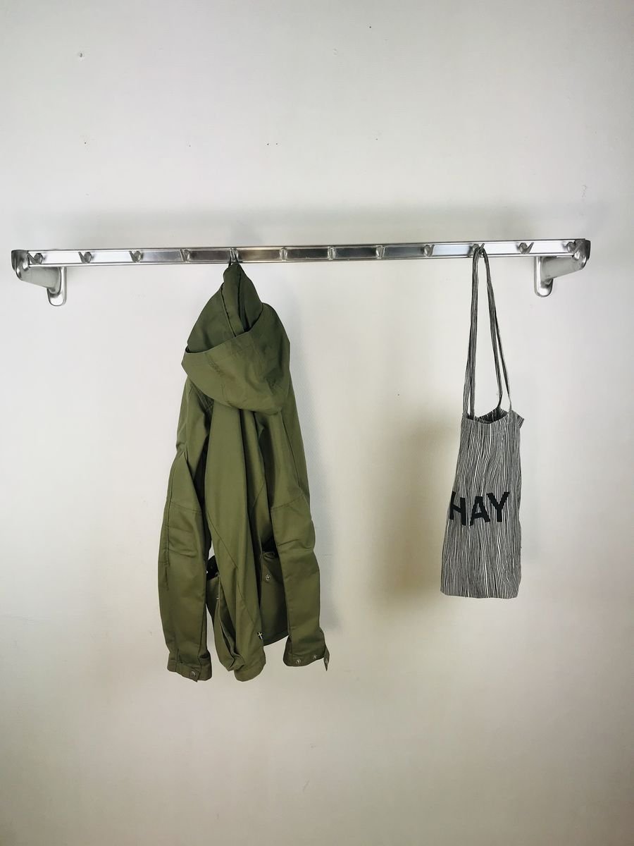 Vintage Industrial Aluminium Butcher's Meat Rack, 1960s for sale at Pamono