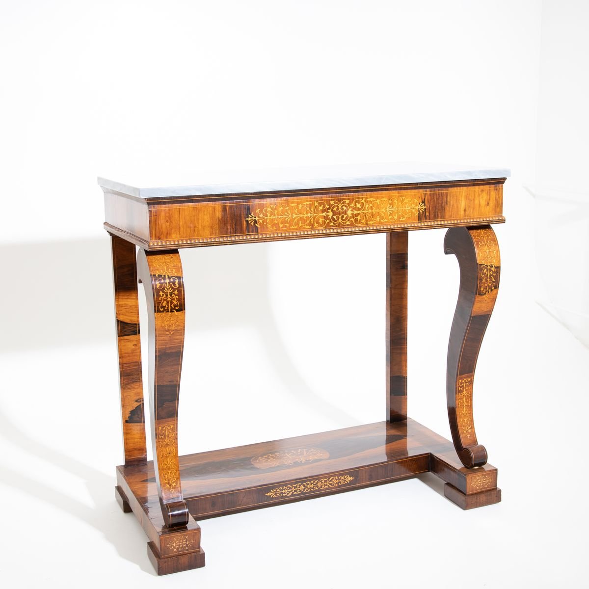 Antique Charles X Console Table for sale at Pamono