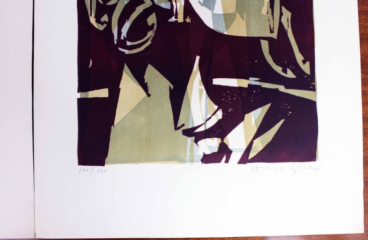 Prints by Hans Studer, 1976, Set of 2 for sale at Pamono
