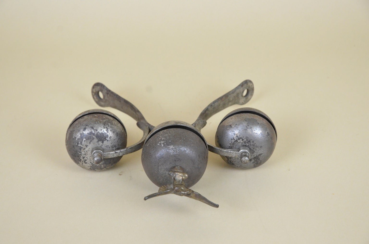 Antique German Carriage Sleigh Parade Show Horse Triple Bell with Eagle ...