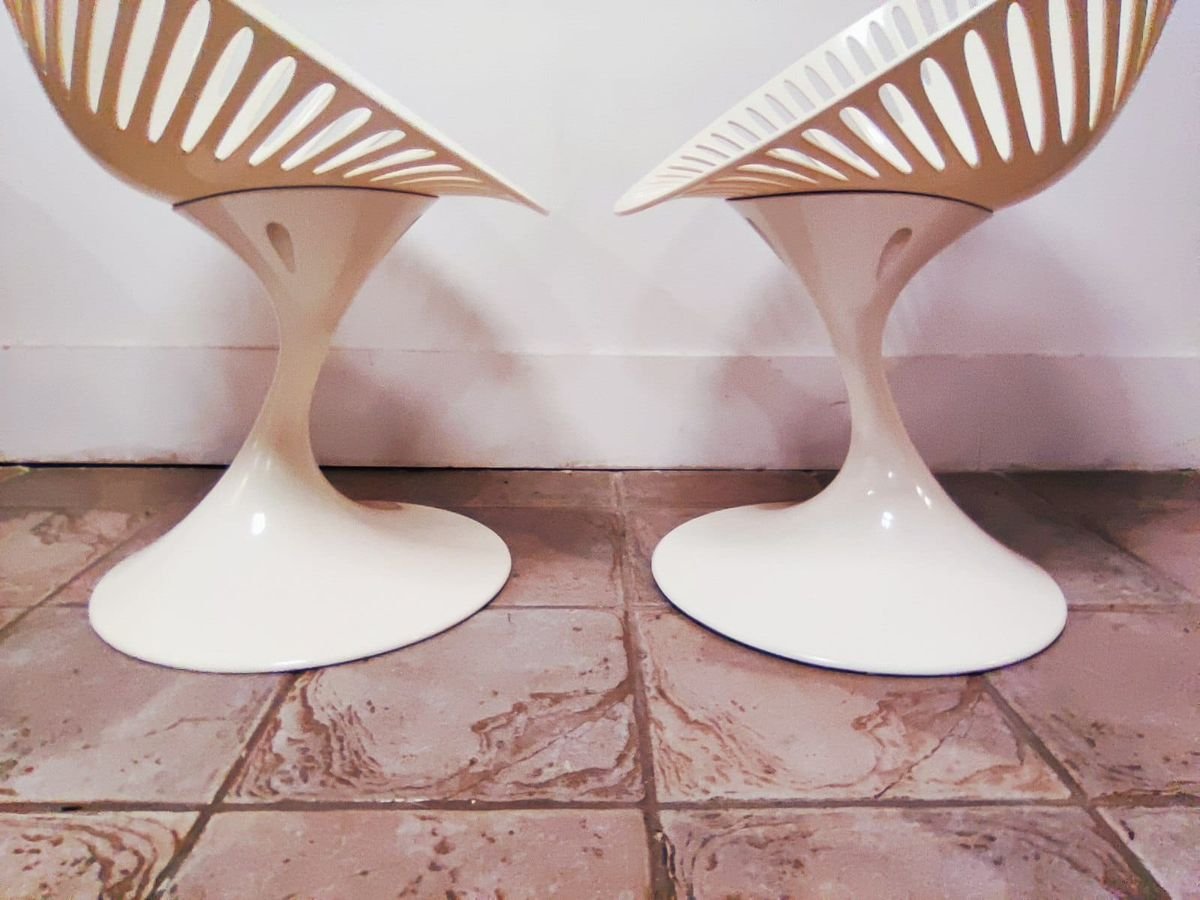 Vintage Dining Chairs by Marcello Ziliani for Casprini, Set of 2 for ...