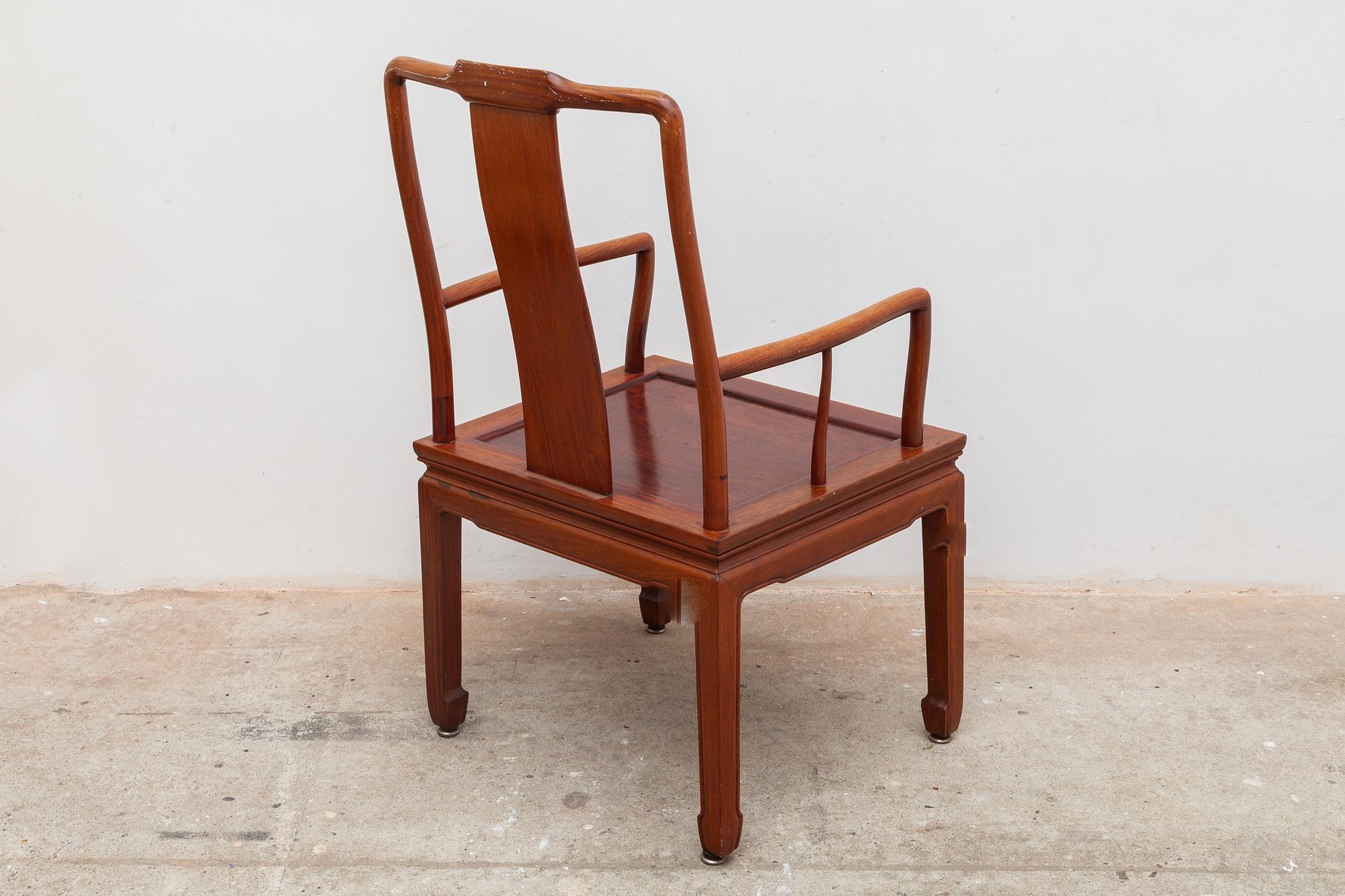 Chinese Ming Style Dining Chairs, 1970s, Set of 6 for sale at Pamono