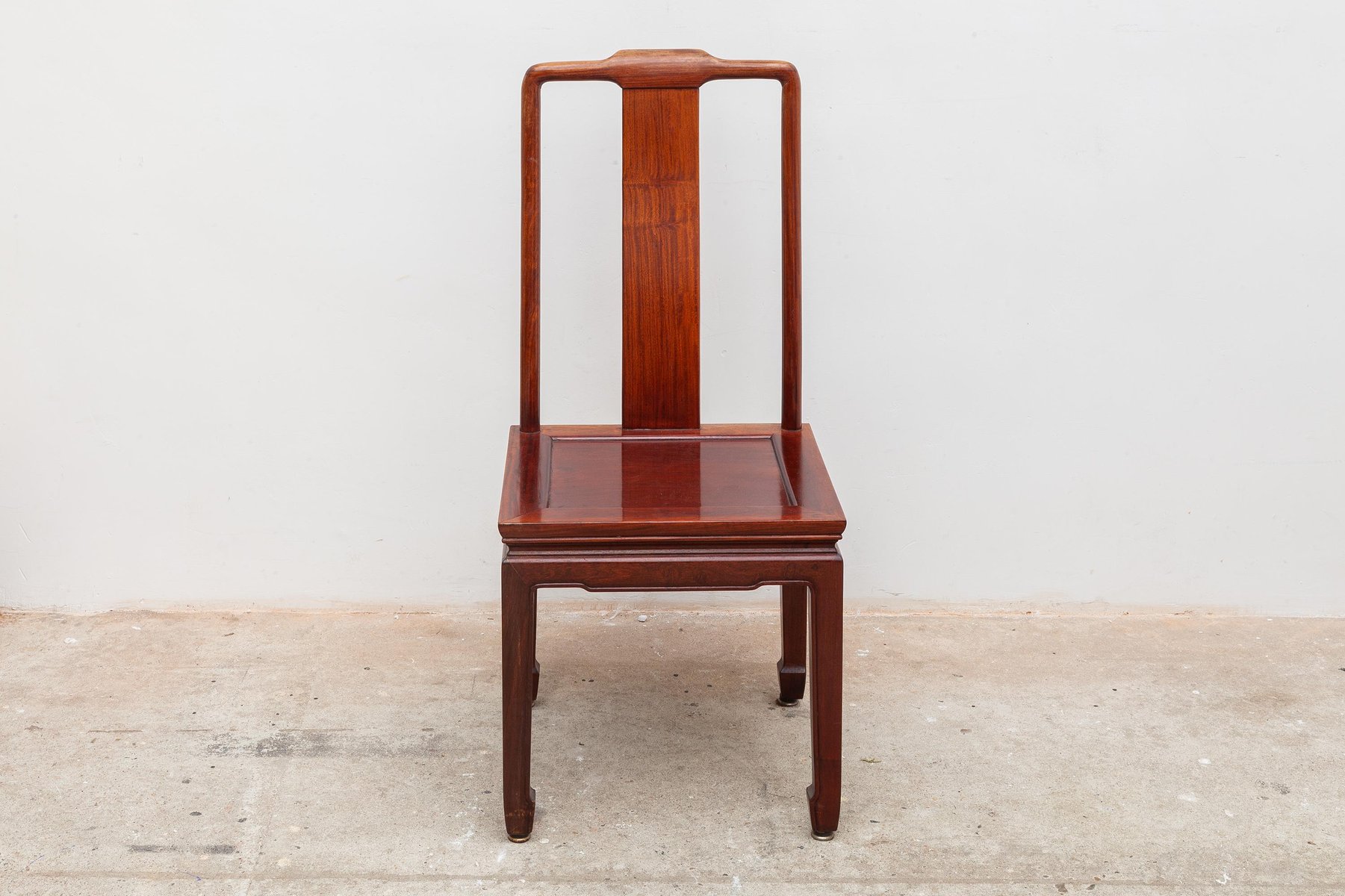 Chinese Ming Style Dining Chairs, 1970s, Set of 6 for sale at Pamono