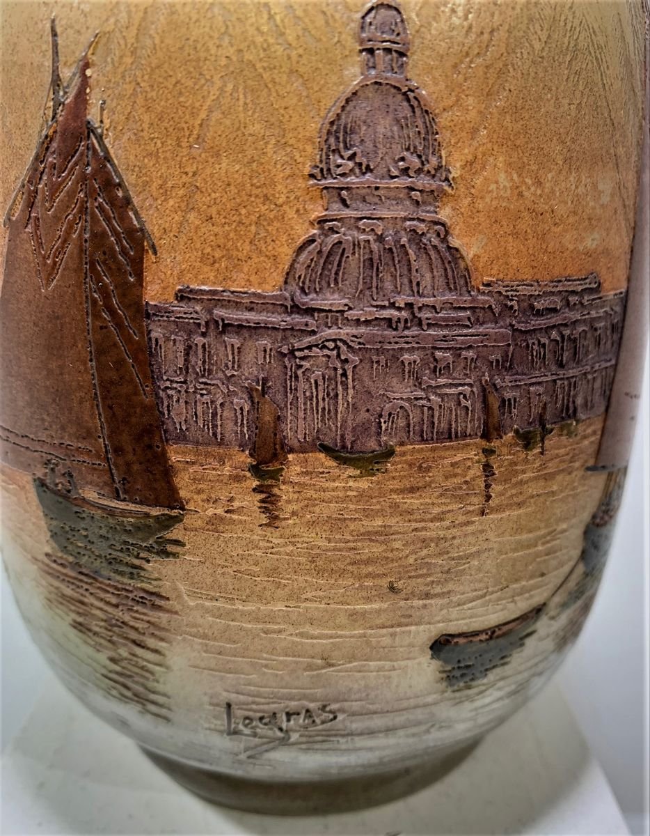 Antique Vase by Legras for Legras for sale at Pamono