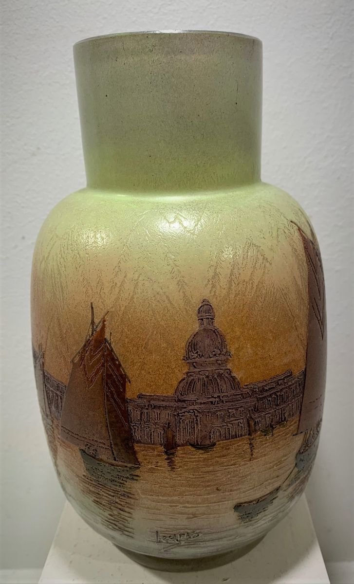 Antique Vase by Legras for Legras for sale at Pamono