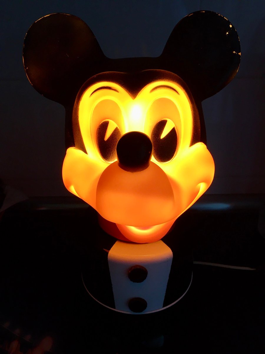 Mickey Mouse Lamp for sale at Pamono