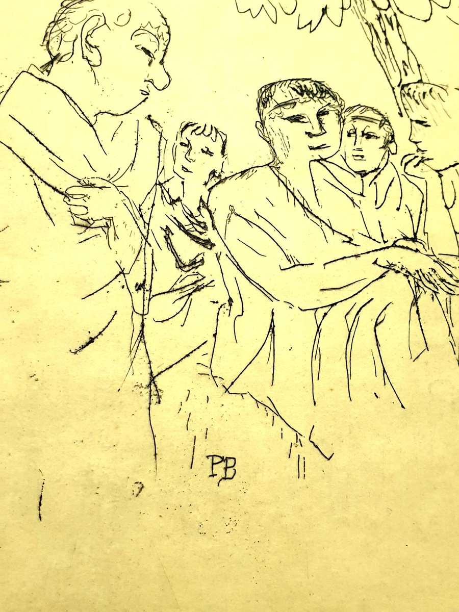 People Etching by Pierre Bonnard, 1940 for sale at Pamono