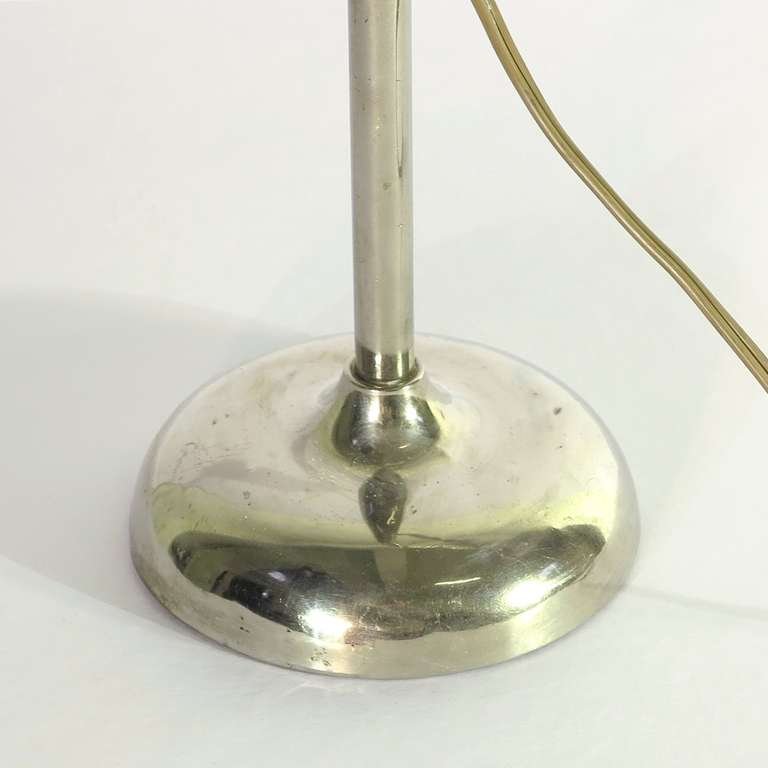 Industrial Goose Neck Table Lamp, 1930s for sale at Pamono