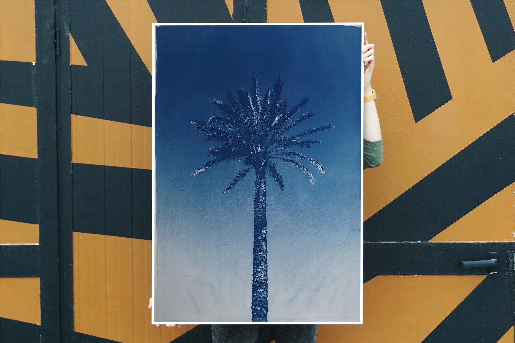 Nile River Palm, Cyanotype su carta per acquerelli, 2019 in vendita su ...