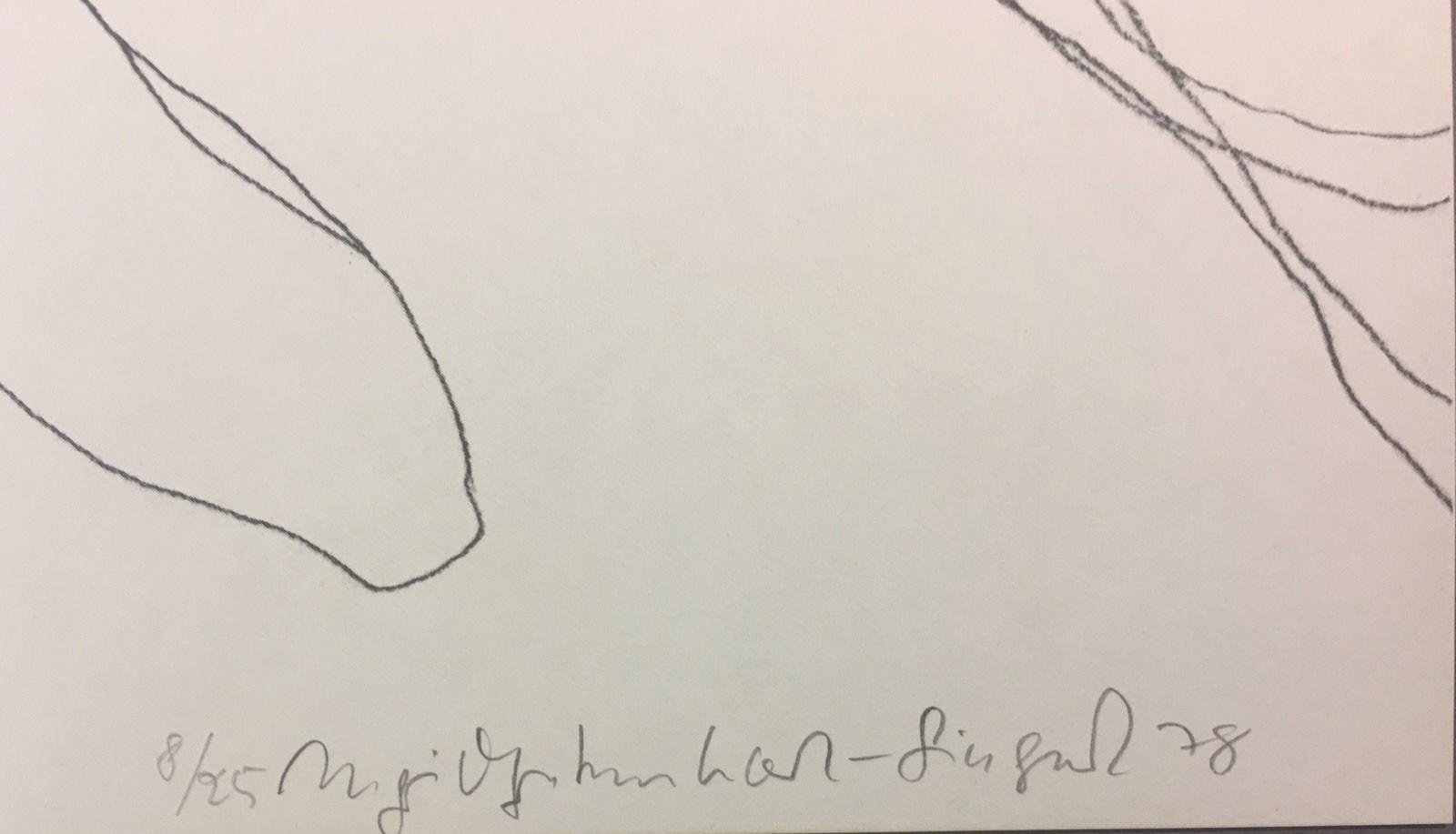 Figural Composition, 1978, Lithograph for sale at Pamono