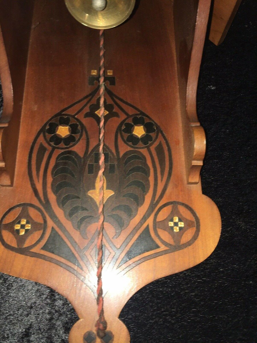 Art Nouveau Bell Clock for sale at Pamono