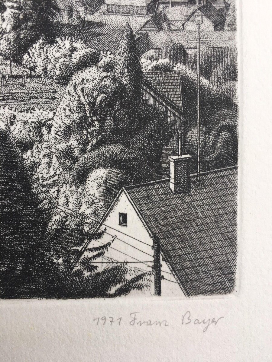 Franz Bayer, 1932, Etching for sale at Pamono