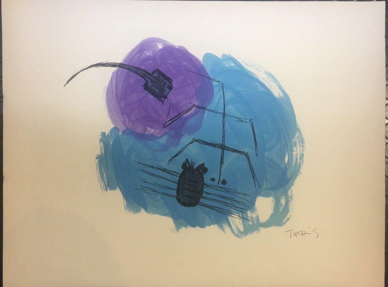 Takis Vassilakis PANAYIOTIS, Athens Insects, 1925, Color Lithograph for ...