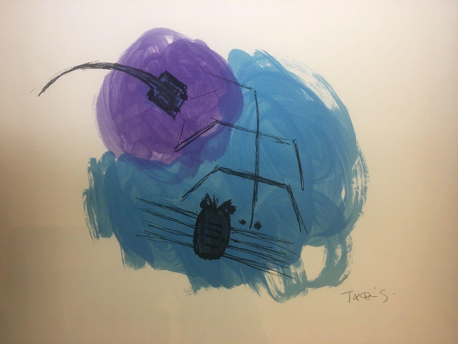 Takis Vassilakis PANAYIOTIS, Athens Insects, 1925, Color Lithograph for ...