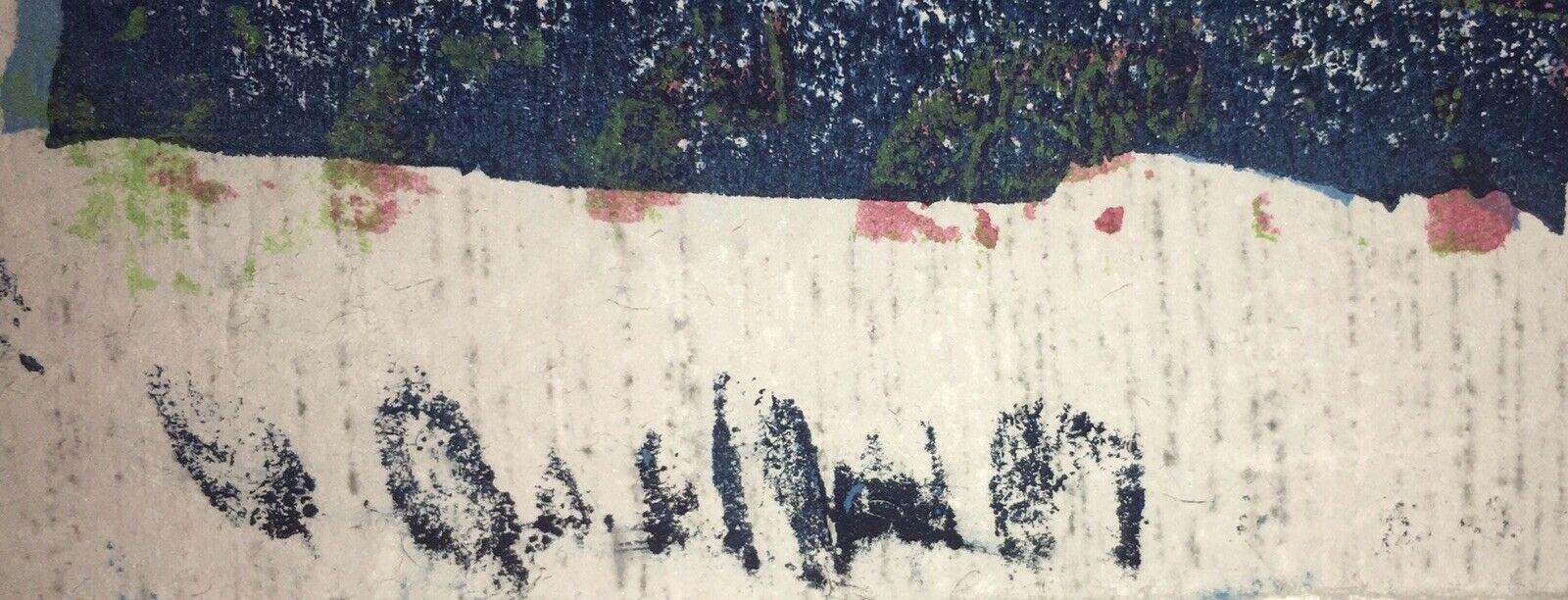 Miltenberger Artist, Abstract Composition, Color Woodcut for sale at Pamono