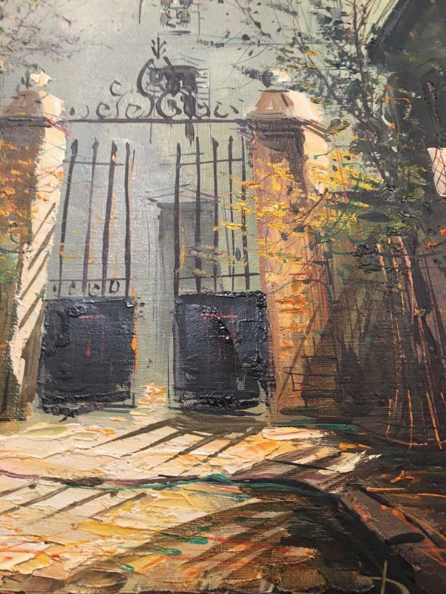 Ducollet Claude, Sunny Castle Entrance Gate for sale at Pamono