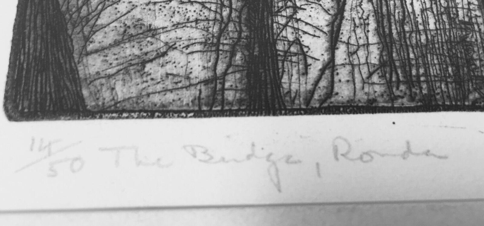 Richard Pearsall, 1891, The Bridge Ronda Spain Puente Nuevo for sale at ...