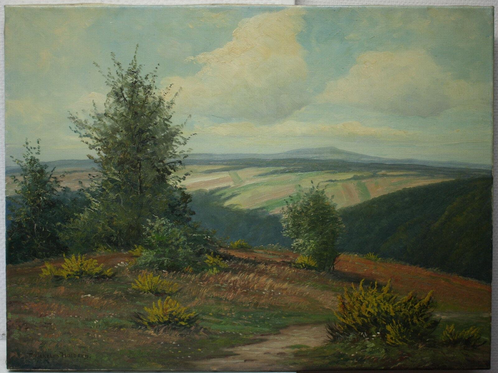 Wilhelm Halberg, Hessian landscape for sale at Pamono