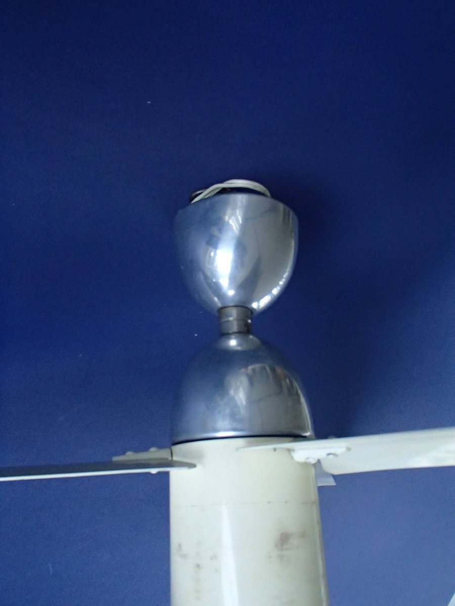 Vintage Biplane Fan with 6 Rotors, 1950s for sale at Pamono