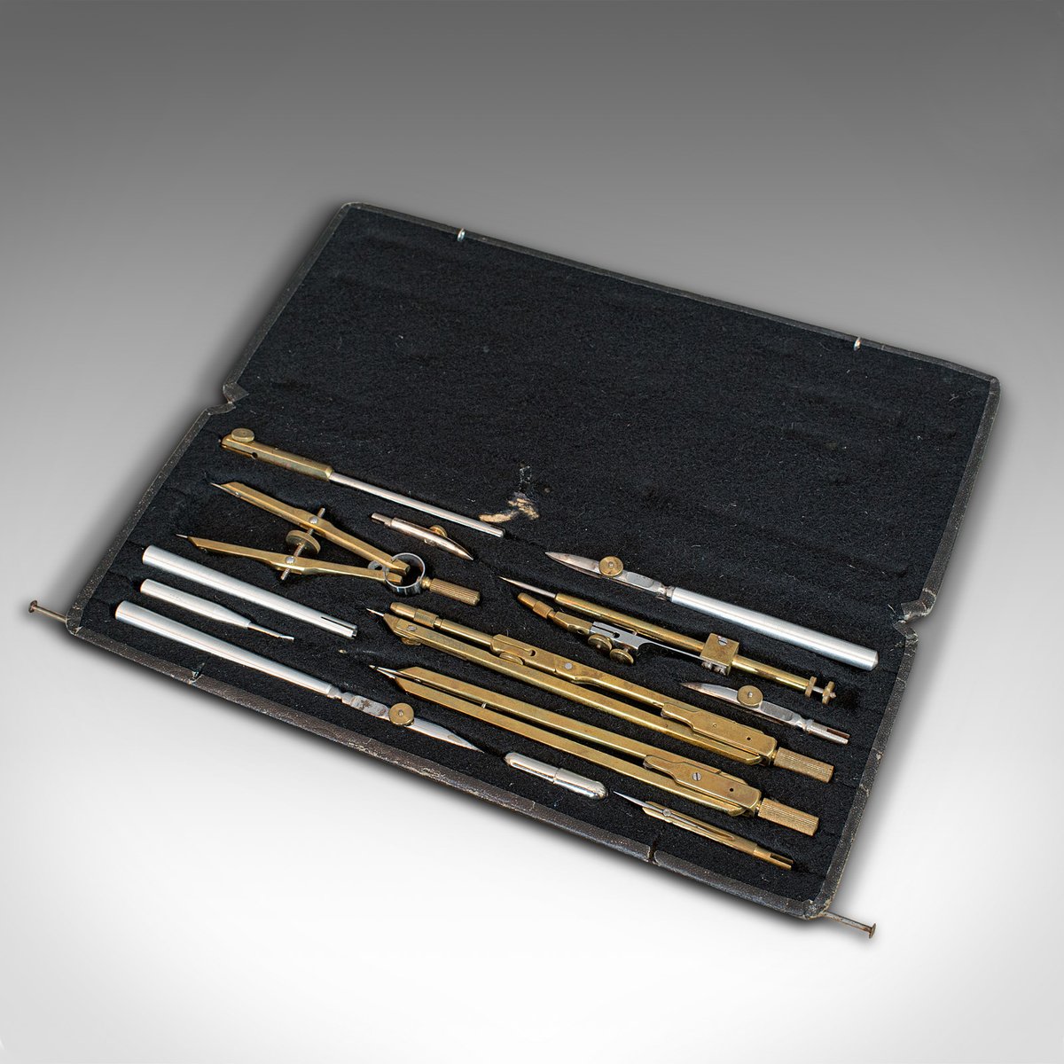 Antique German Drawing Instrument Set for sale at Pamono