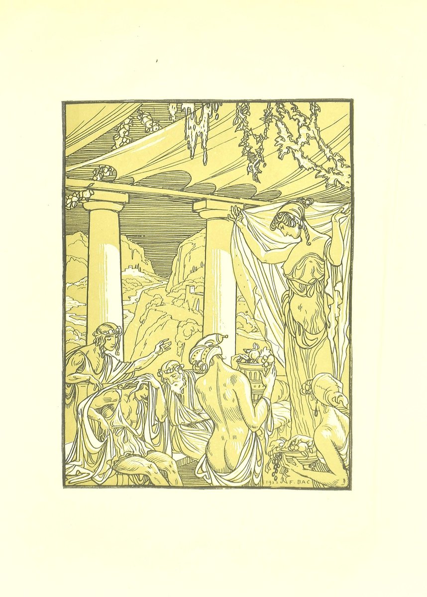 Ferdinand Bac, The Tale, Lithograph, 1922 for sale at Pamono