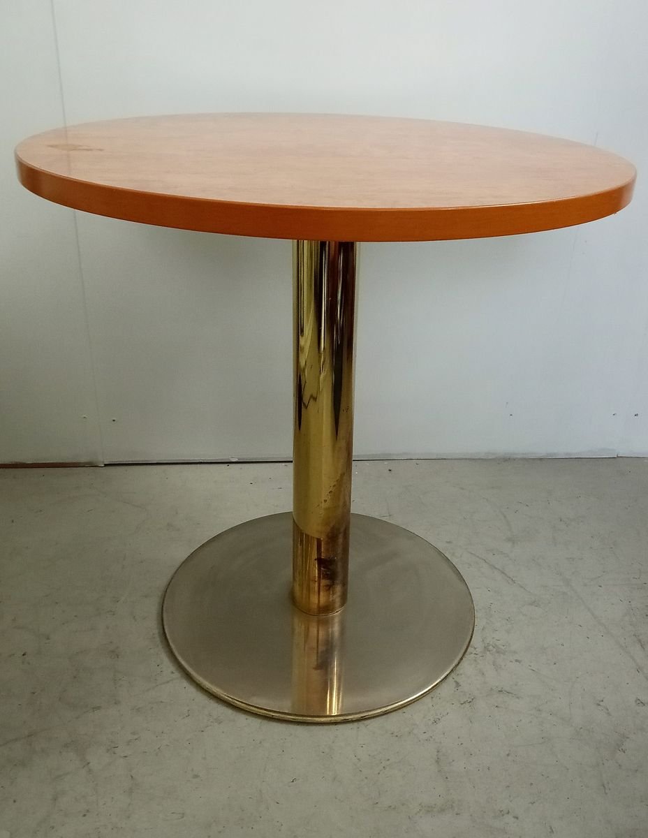 Brass Side Table, 1980s for sale at Pamono