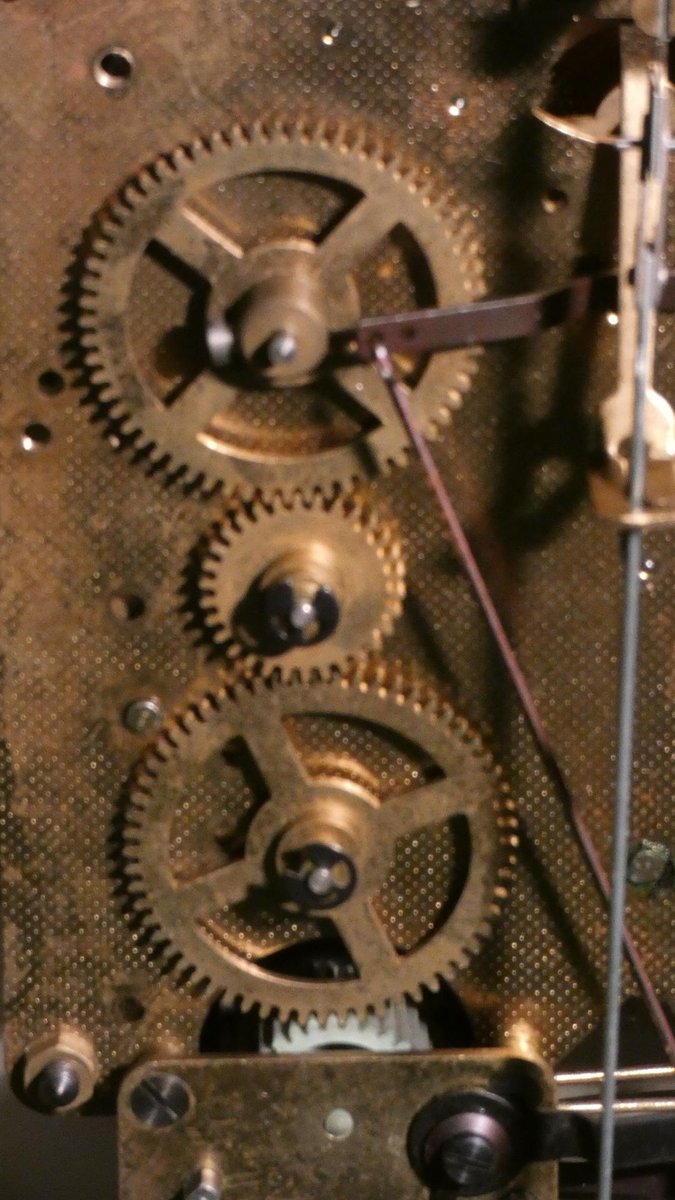 Melux Black Lacquer Tempus Fugit Pendulum Clock from Meazzi for sale at ...