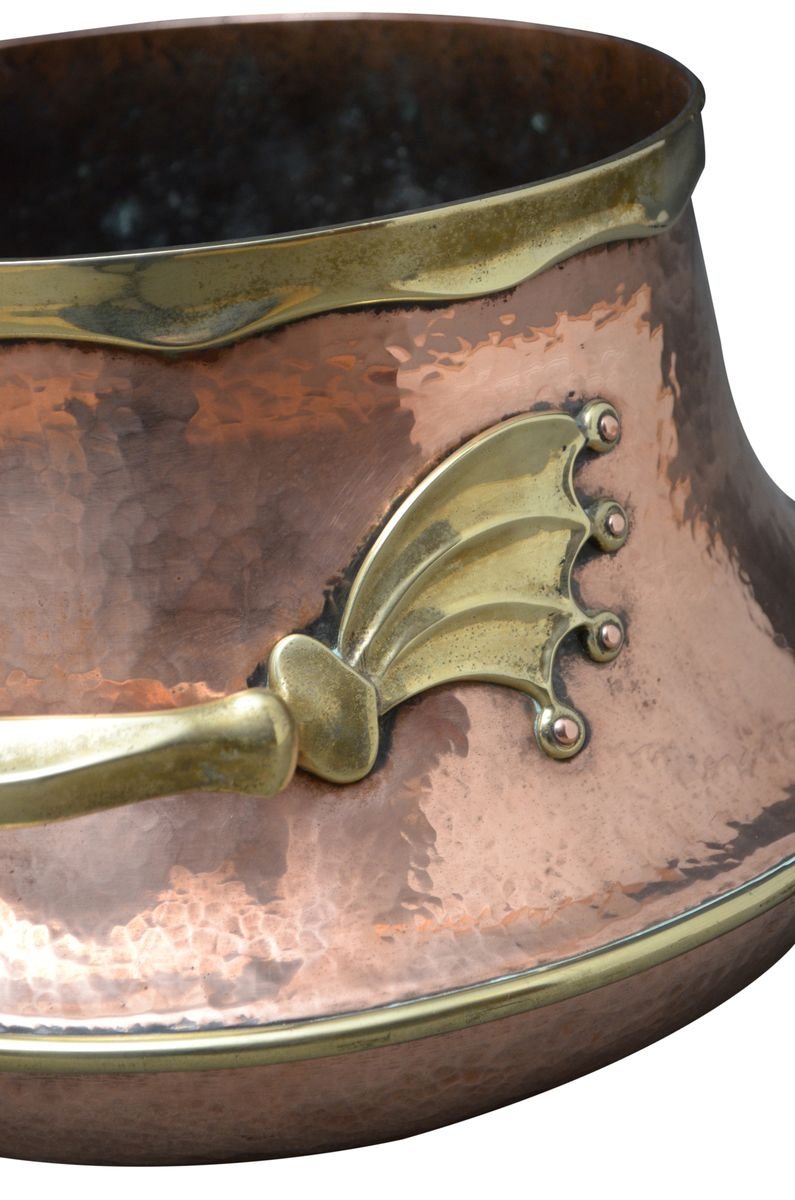 Large Victorian Copper and Brass Vessel for sale at Pamono