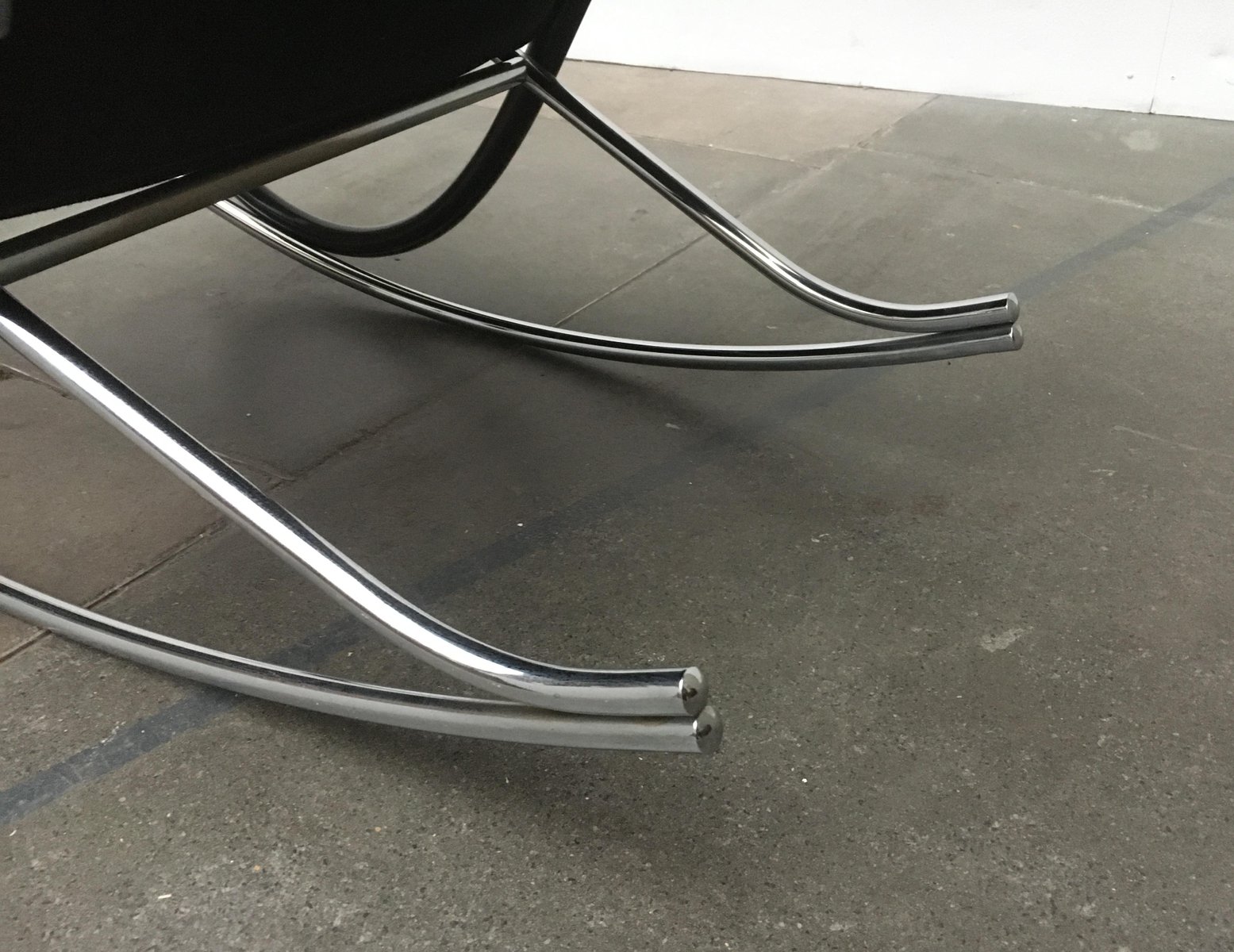 Vintage Swiss Nonna Rocking Chair by Paul Tuttle for Strässle for sale ...