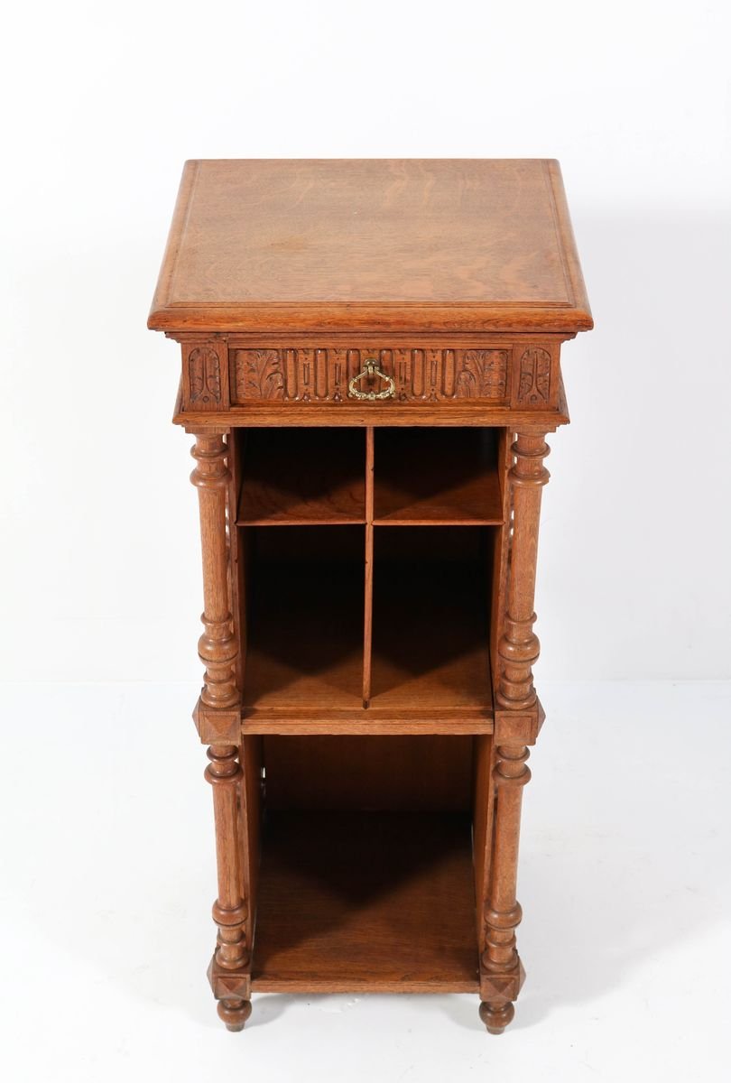 Late 19th Century French Oak Henri II Cabinet for sale at Pamono