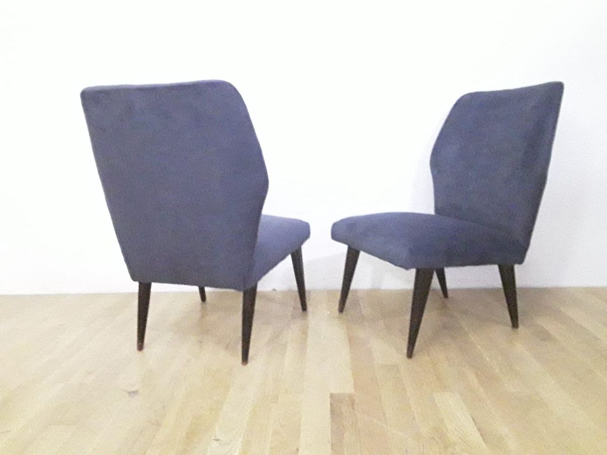 Set of Vintage Design Chairs, 1950s for sale at Pamono