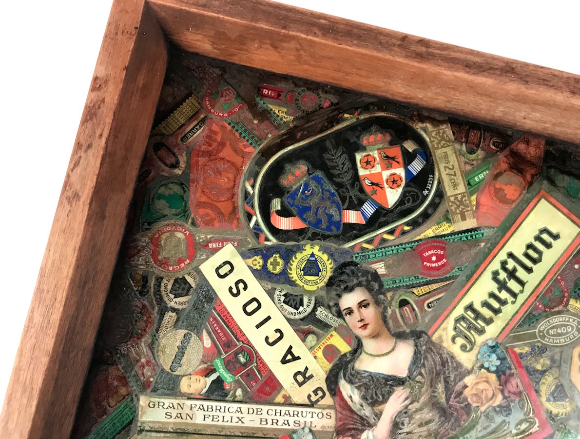 Antique Collage, 1900s for sale at Pamono