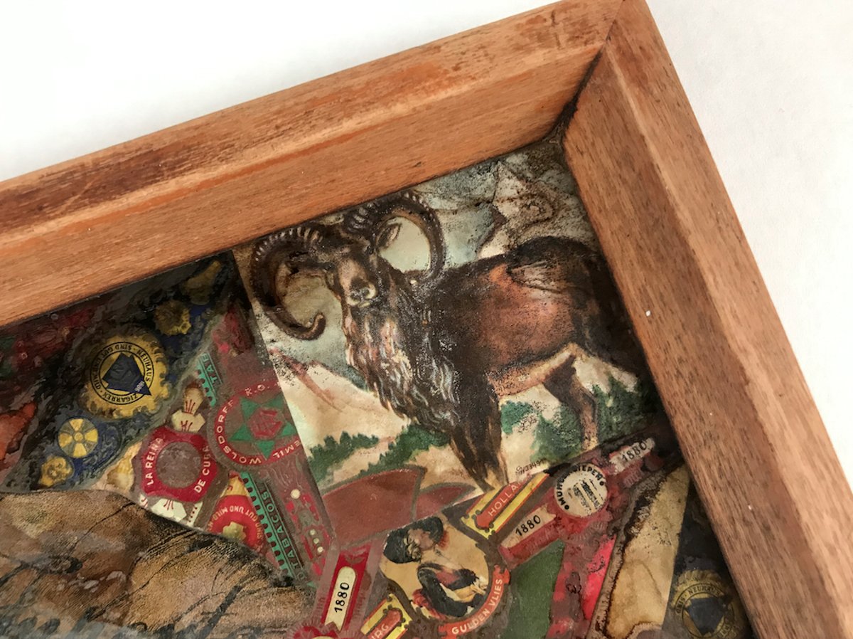 Antique Collage, 1900s for sale at Pamono