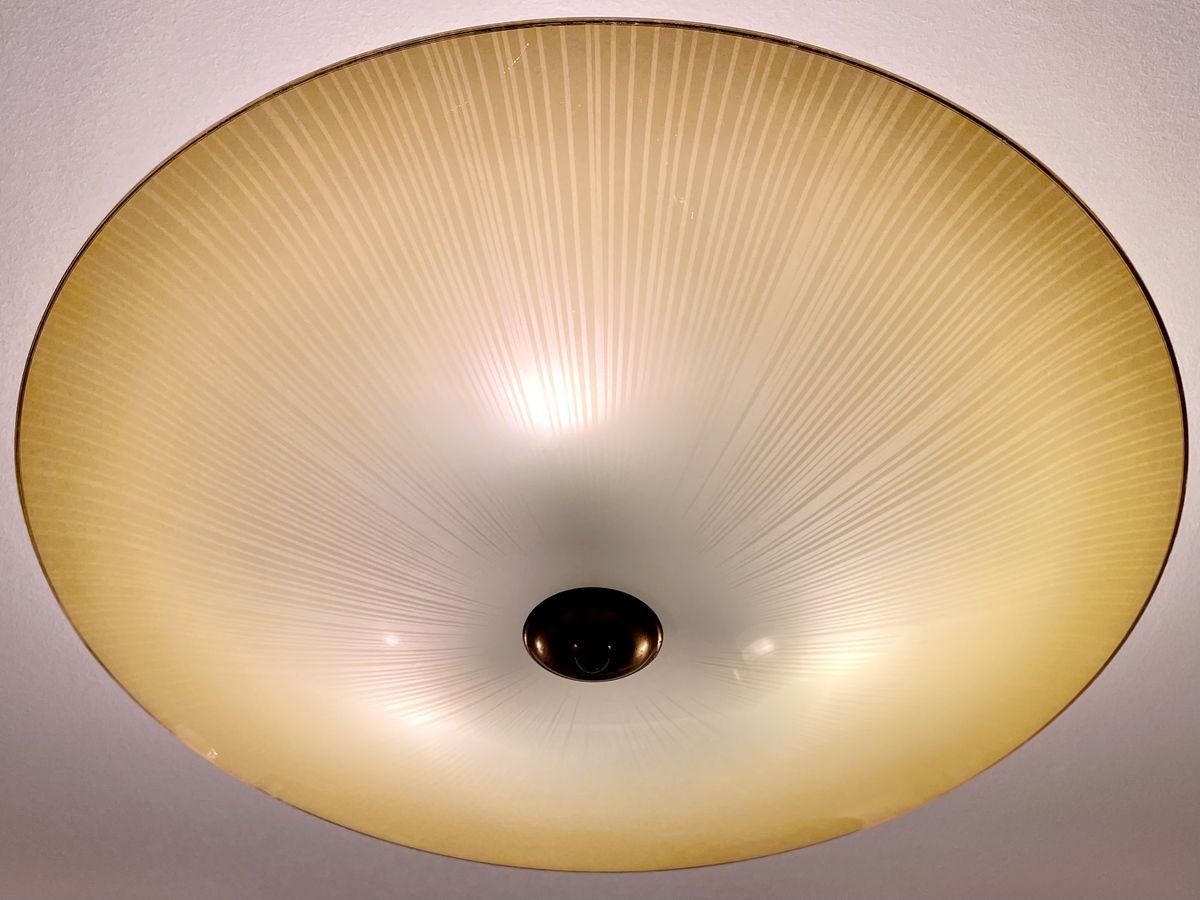 Vintage Anne Frank’s Front House Ceiling Lamp for sale at Pamono