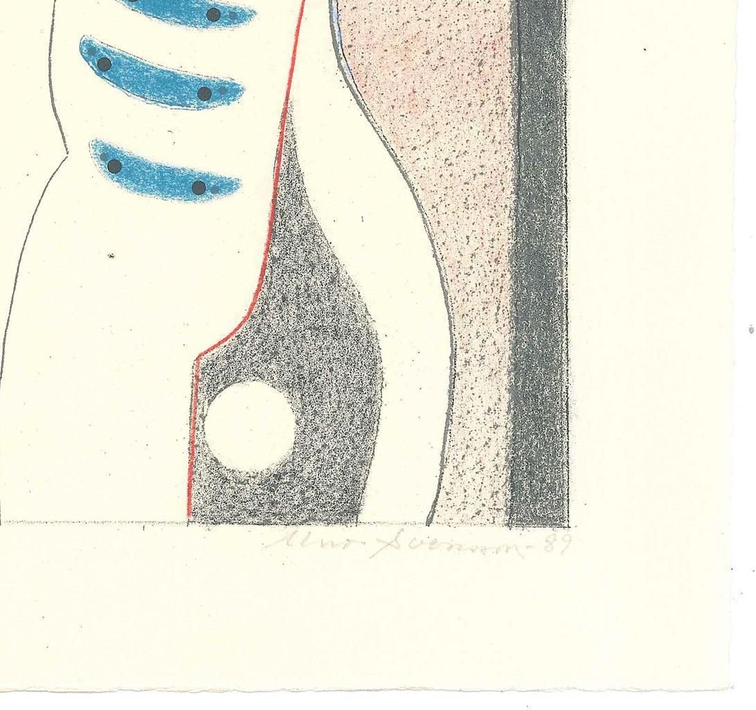 Alfonso Avanessian, The Scream, Lithograph, 1989 for sale at Pamono