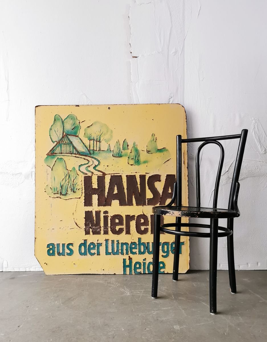 Vintage Advertising Sign, 1960s for sale at Pamono