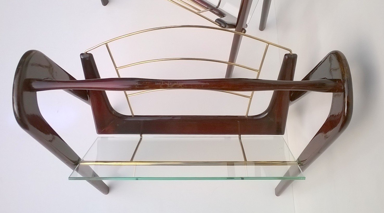 Magazine Racks by Cesare Lacca, 1950s, Set of 2 for sale at Pamono