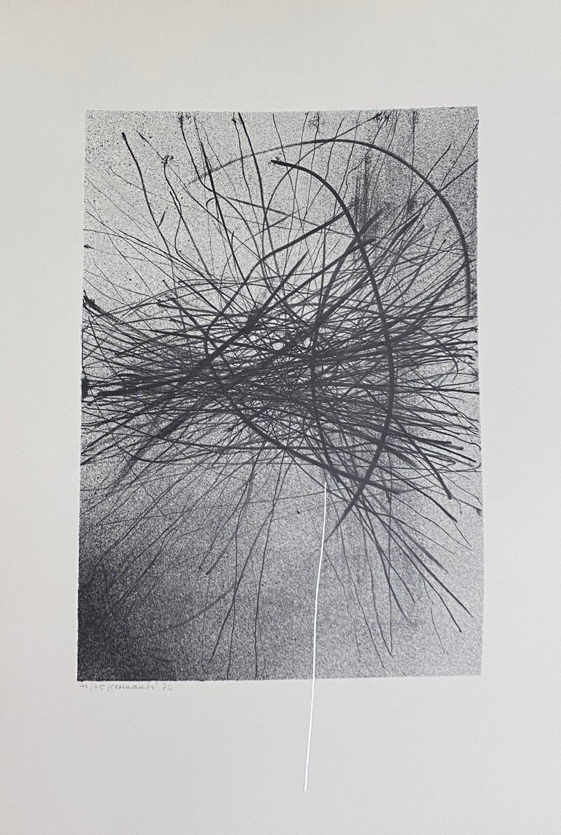 Gianni Saccomandi - Variations in the Ether - Original Lithograph ...
