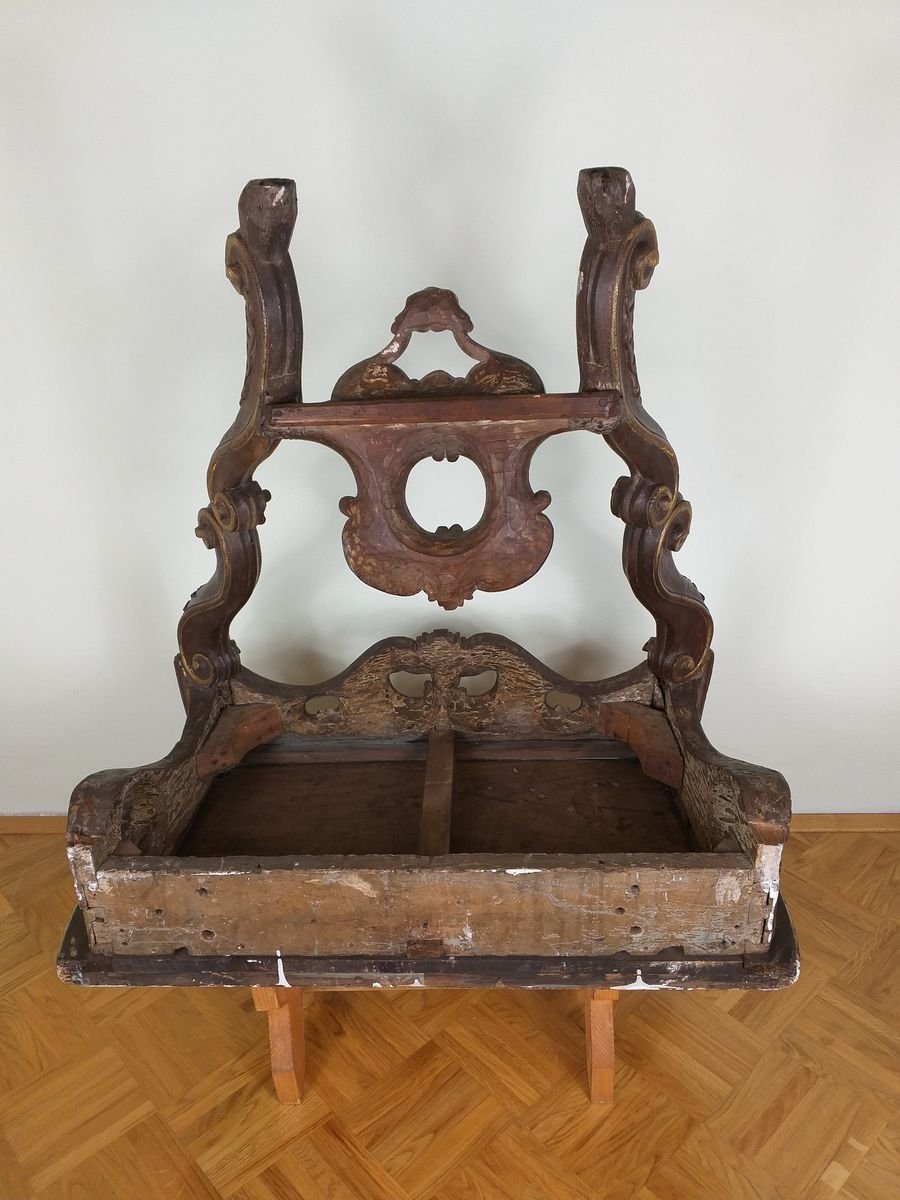 Antique German Church Console Table, 19th Century for sale at Pamono