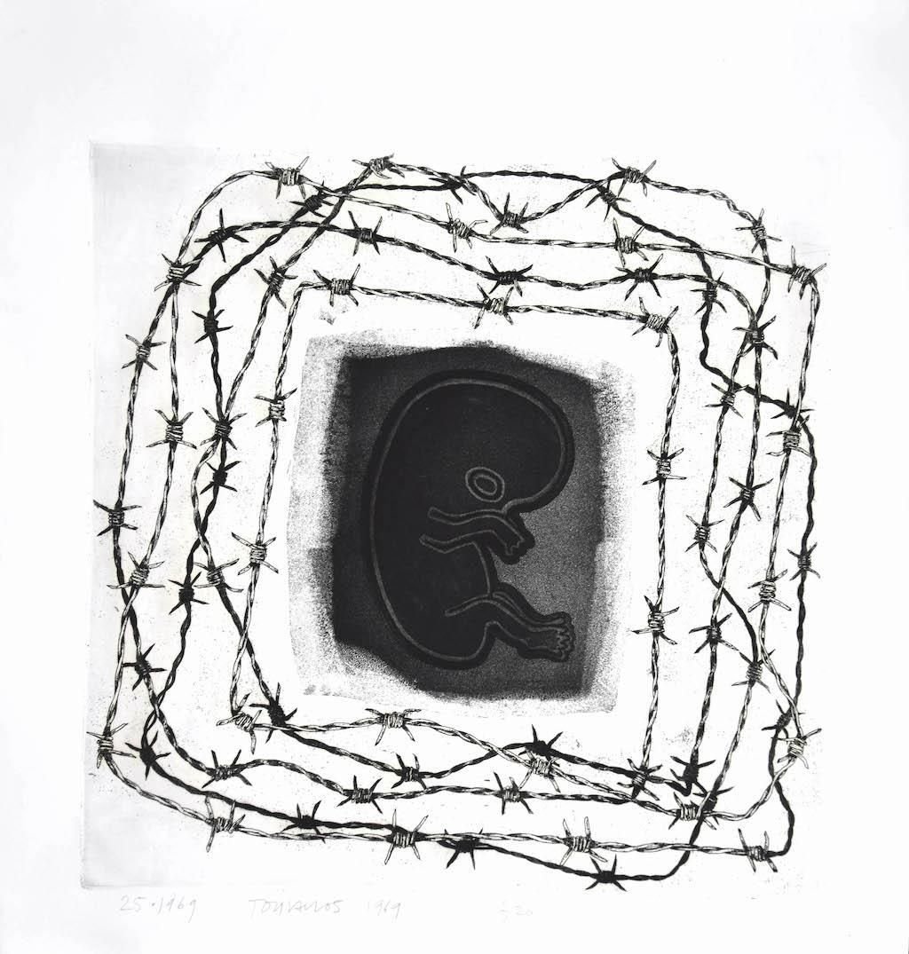 Ton Van Os - Composition - Original Lithograph - 1969 for sale at Pamono